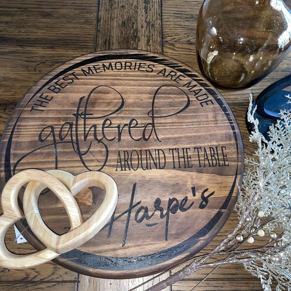 Personalized Lazy Susan - Etsy