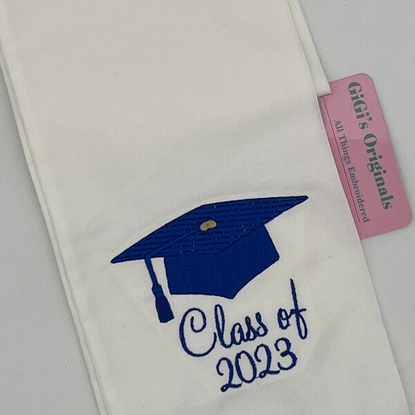 Graduation Sash - Etsy