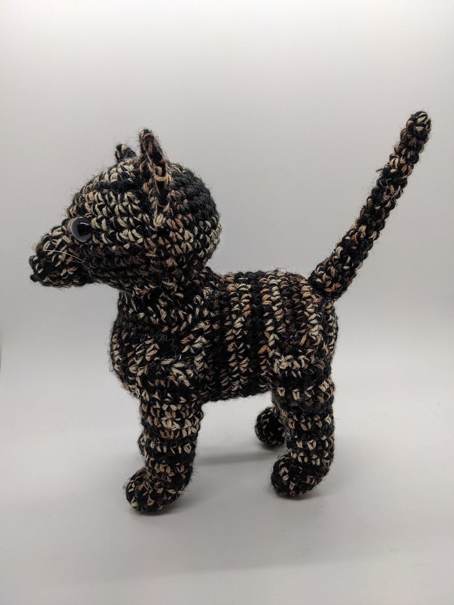 Plush Crochet Tortoiseshell Cat - Etsy