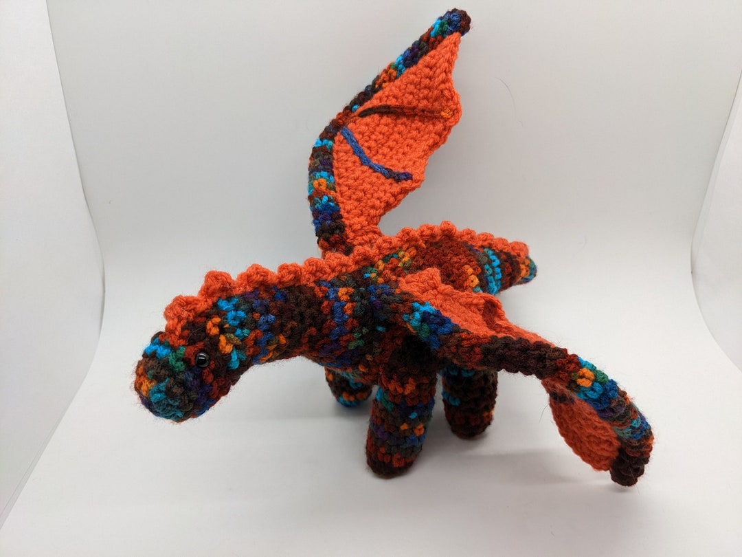 Plush Crochet Jupiter Dragon - Etsy