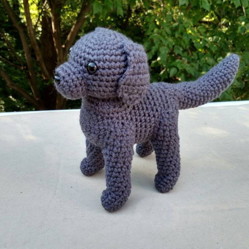 Crochet Labrador Retriever - Etsy