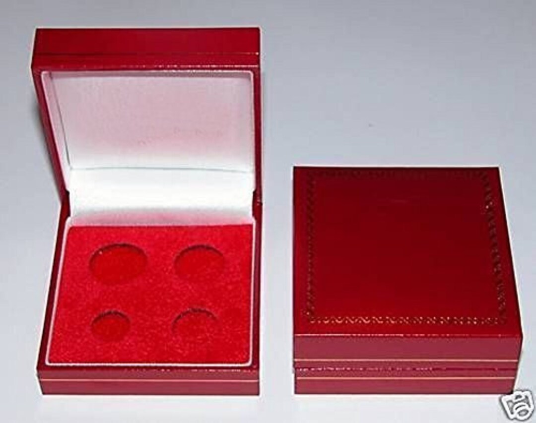 Red Padded Coin Cases to Hold a Complete Maundy Set - Etsy