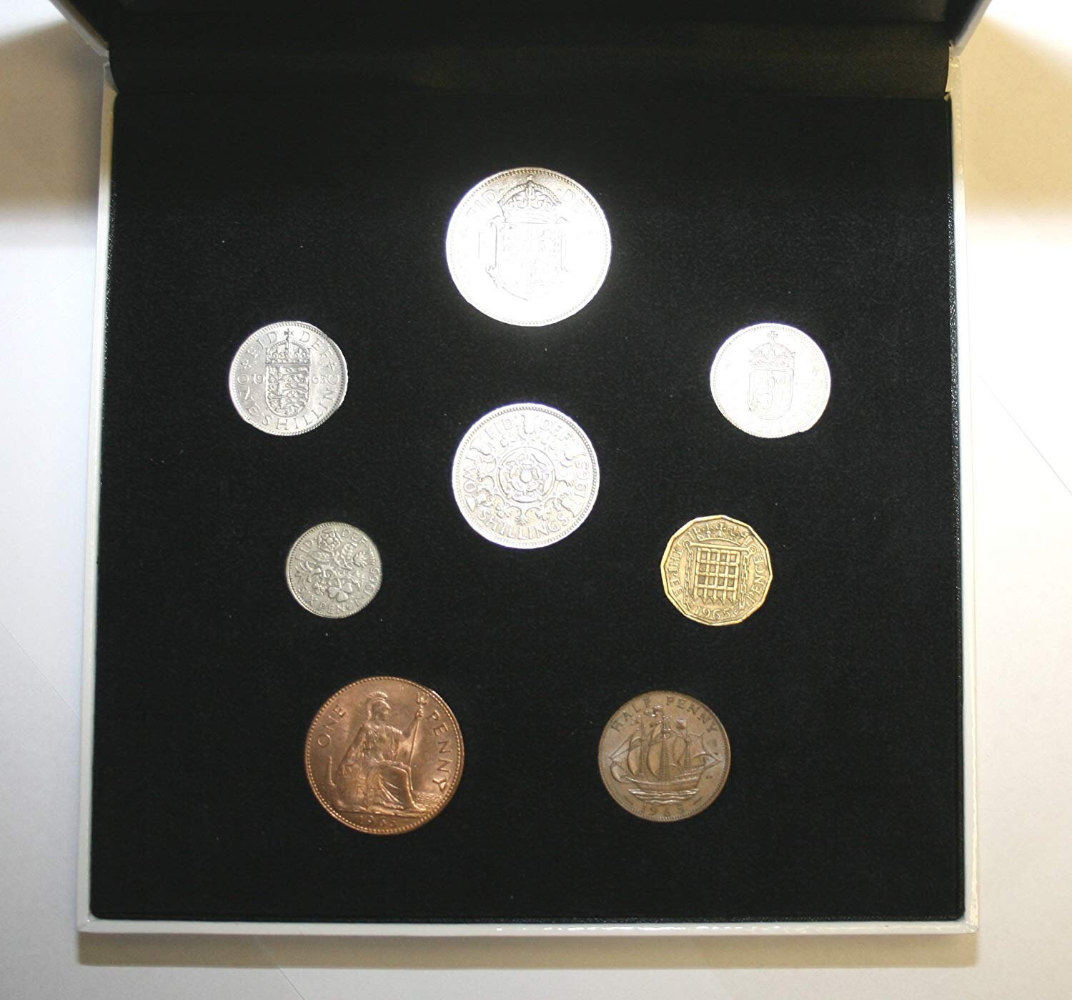 1965 Complete British Coin Set in a Specially Designed Quality | Etsy