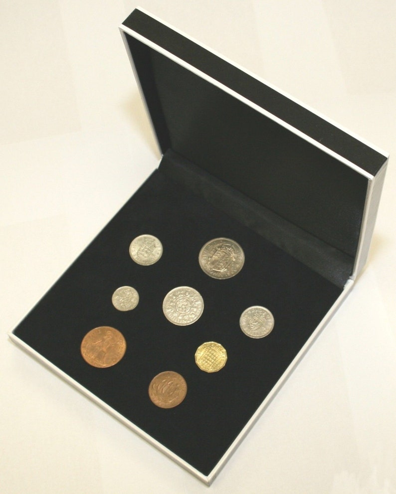 1966 Complete British Coin Set in a Specially Designed Quality | Etsy