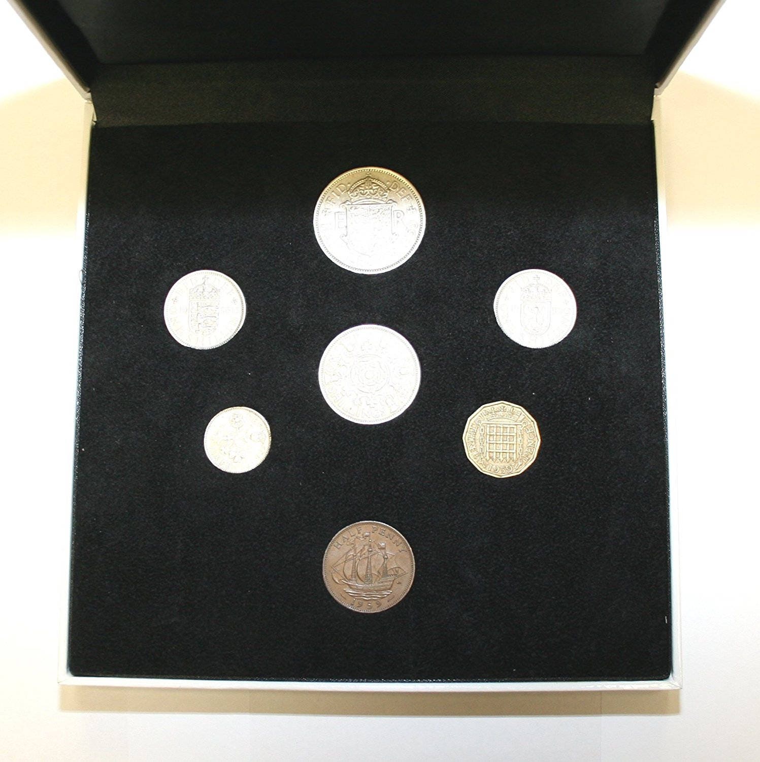 1959 Complete British Coin Set in a Specially Designed Quality | Etsy