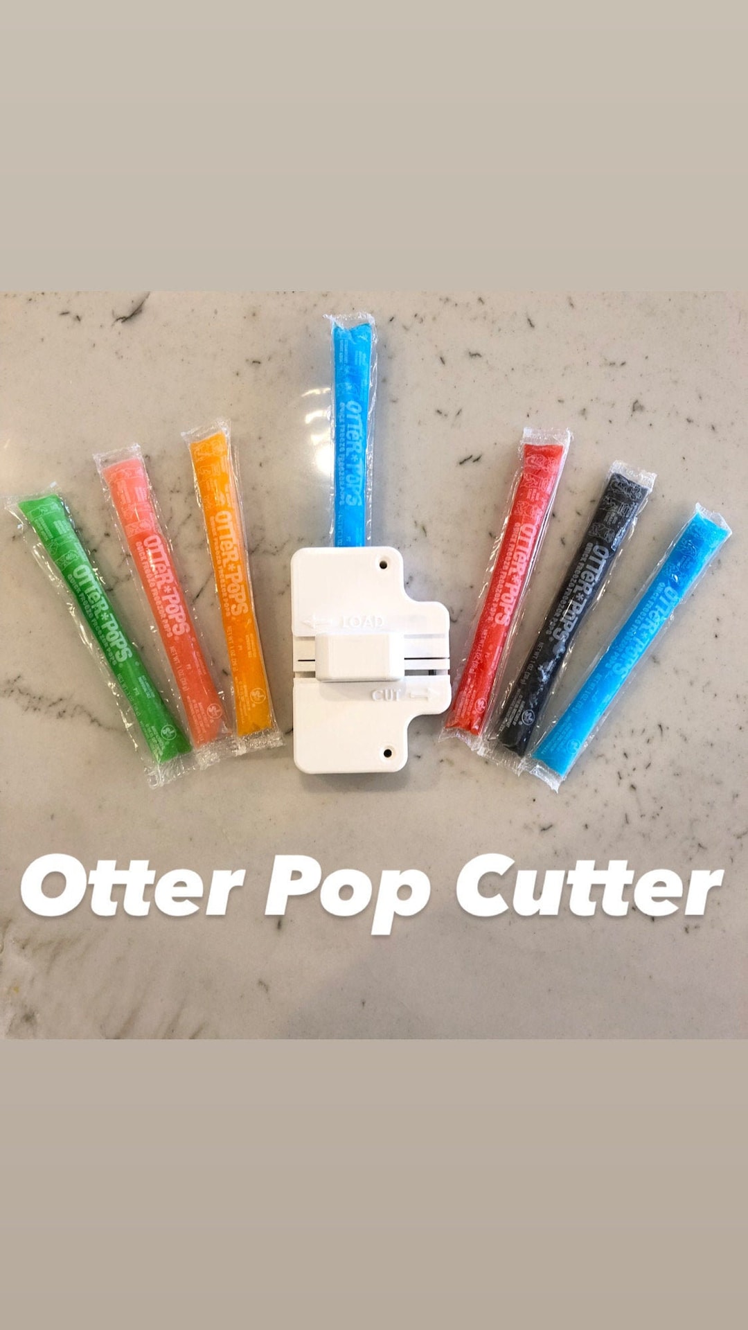 White Otterpop Cutter - Etsy