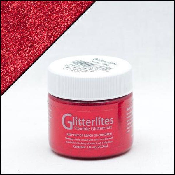 Ruby Red Glitter - Etsy