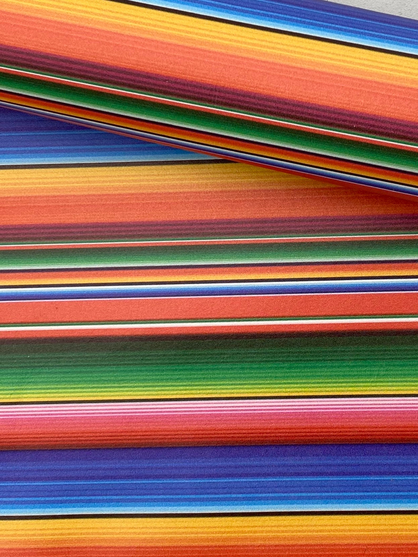 Printed Smooth Leather Serape Print on Smooth Cowhide - Etsy