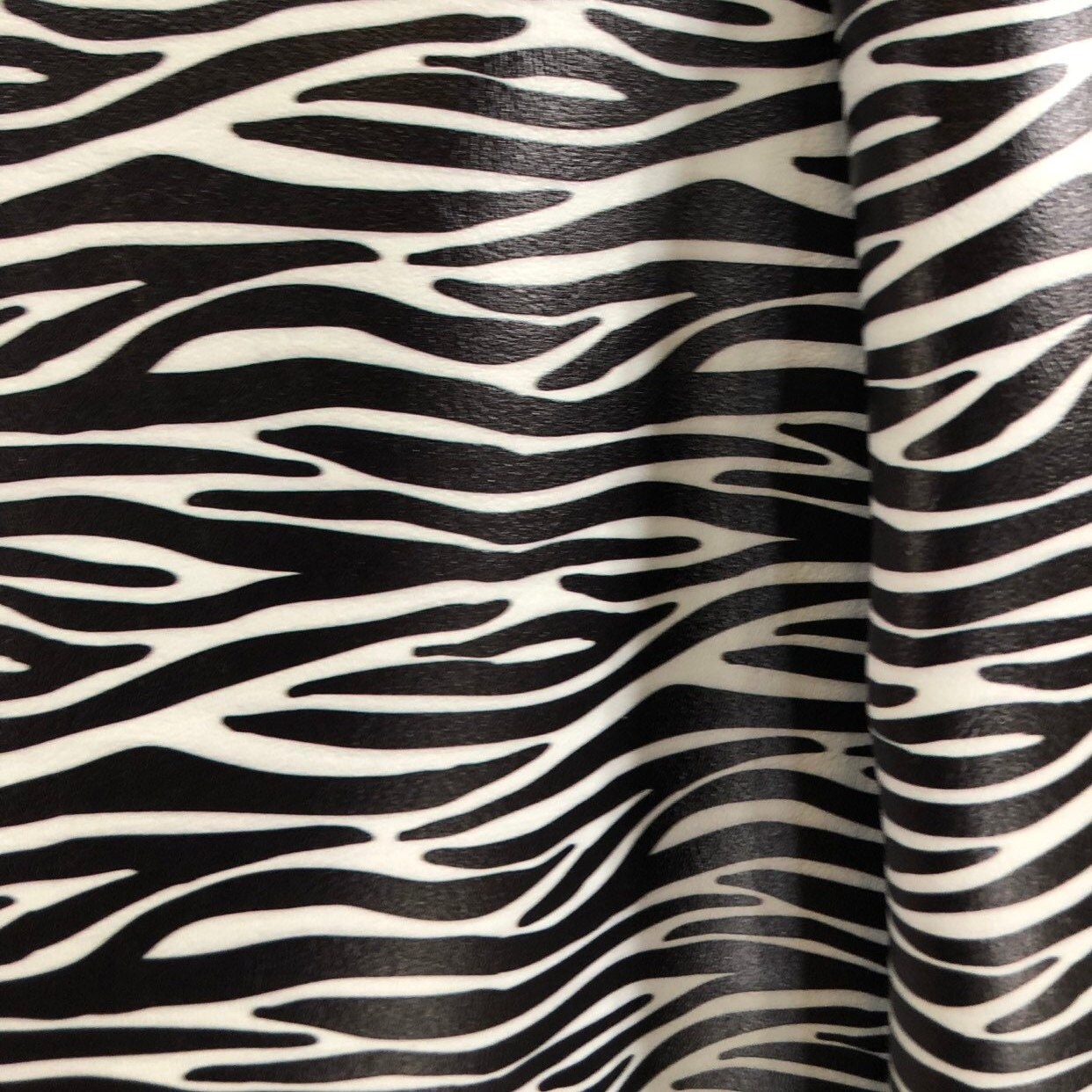 Zebra Print Marine Vinyl Sheet: Faux Leather Fabric, DIY Crafts - Etsy