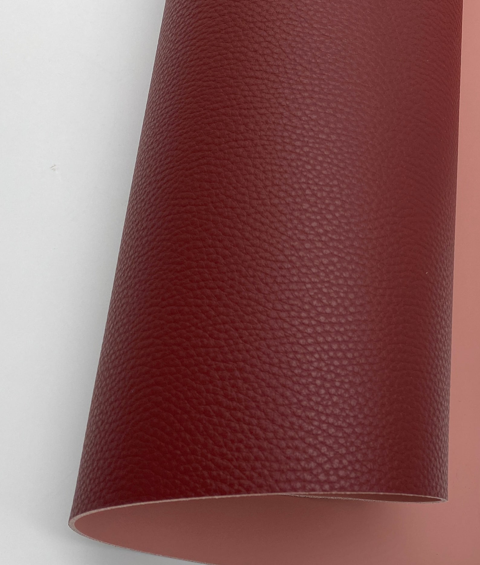 Cowhide Leather Merlot Double Sided Cowhide Split Leather | Etsy