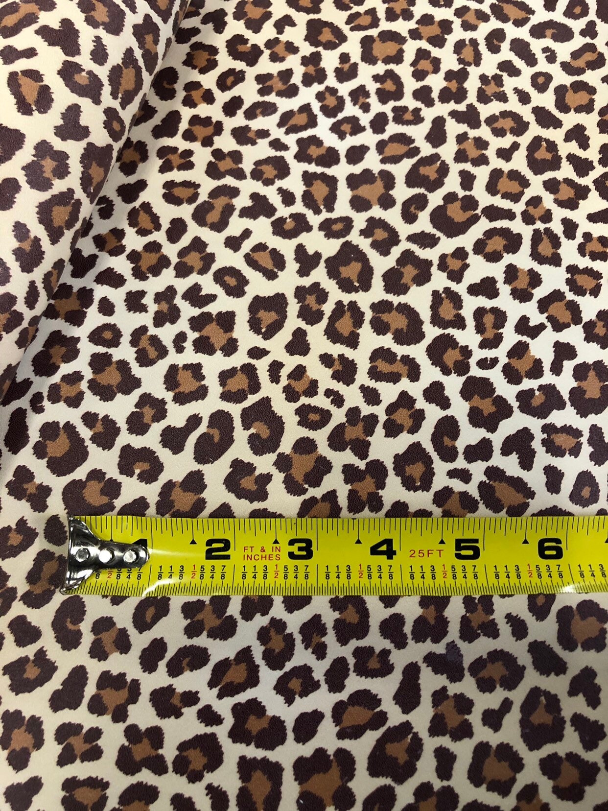 Printed Leather Cheetah Leather Panels Earring Leather | Etsy