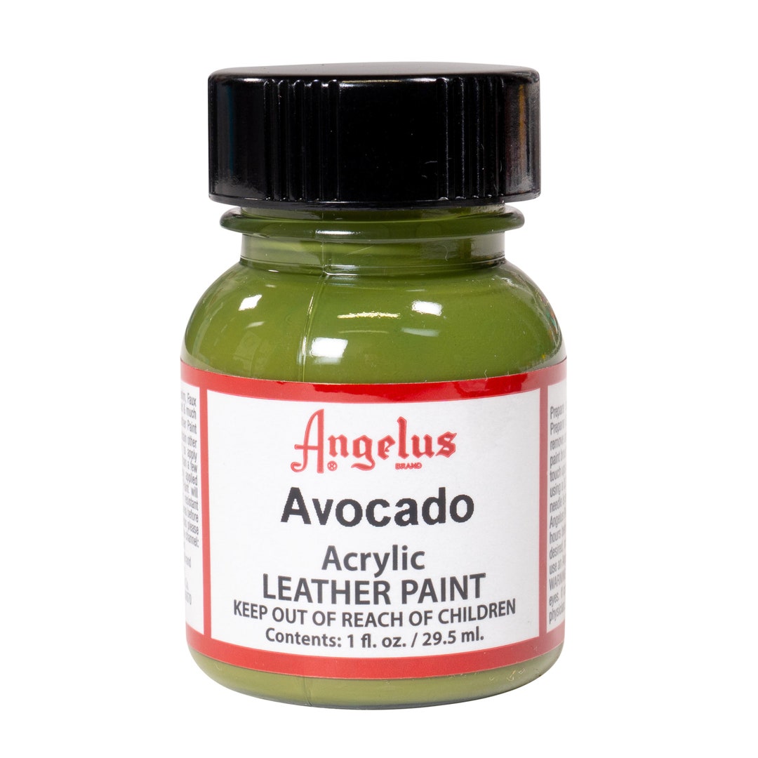 Angelus Avocado Acrylic Paint 1oz Leather Acrylic Paint - Etsy