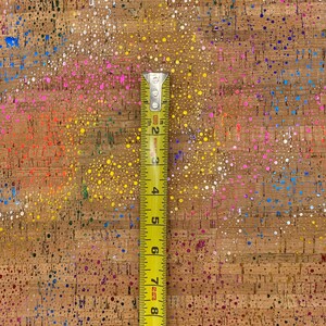 Metallic Rainbow Cork 12 X 24 Sheet / Genuine Cork Sheet With Metallic ...