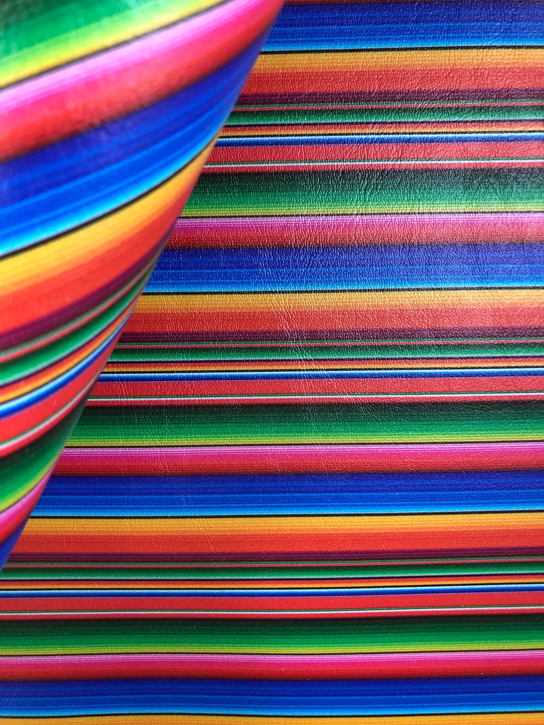 Marine Vinyl Yard - Serape - Faux Printed Leather - Earring Material ...