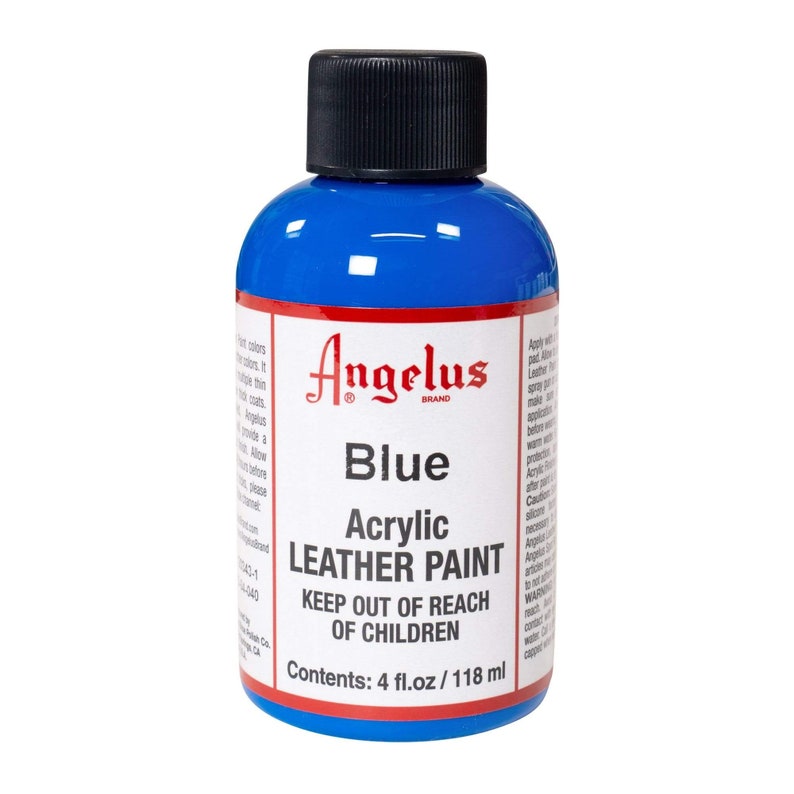 Angelus Blue Acrylic Paint Leather Acrylic Paint Shoe - Etsy