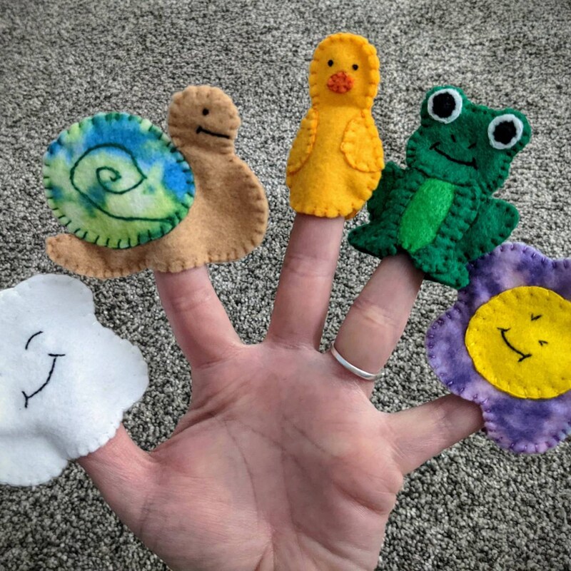 Spring Puppets - Etsy