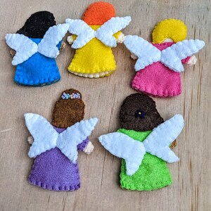 Felt Fairy Finger Puppets: Fantasy Storytelling Set - Etsy