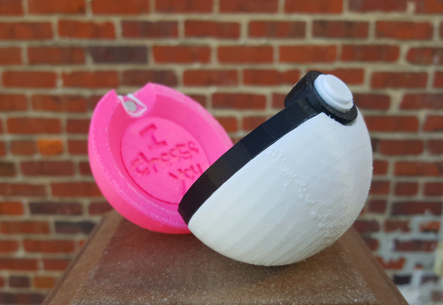 Love Ball Engagement Ring Box With i Choose You - Etsy