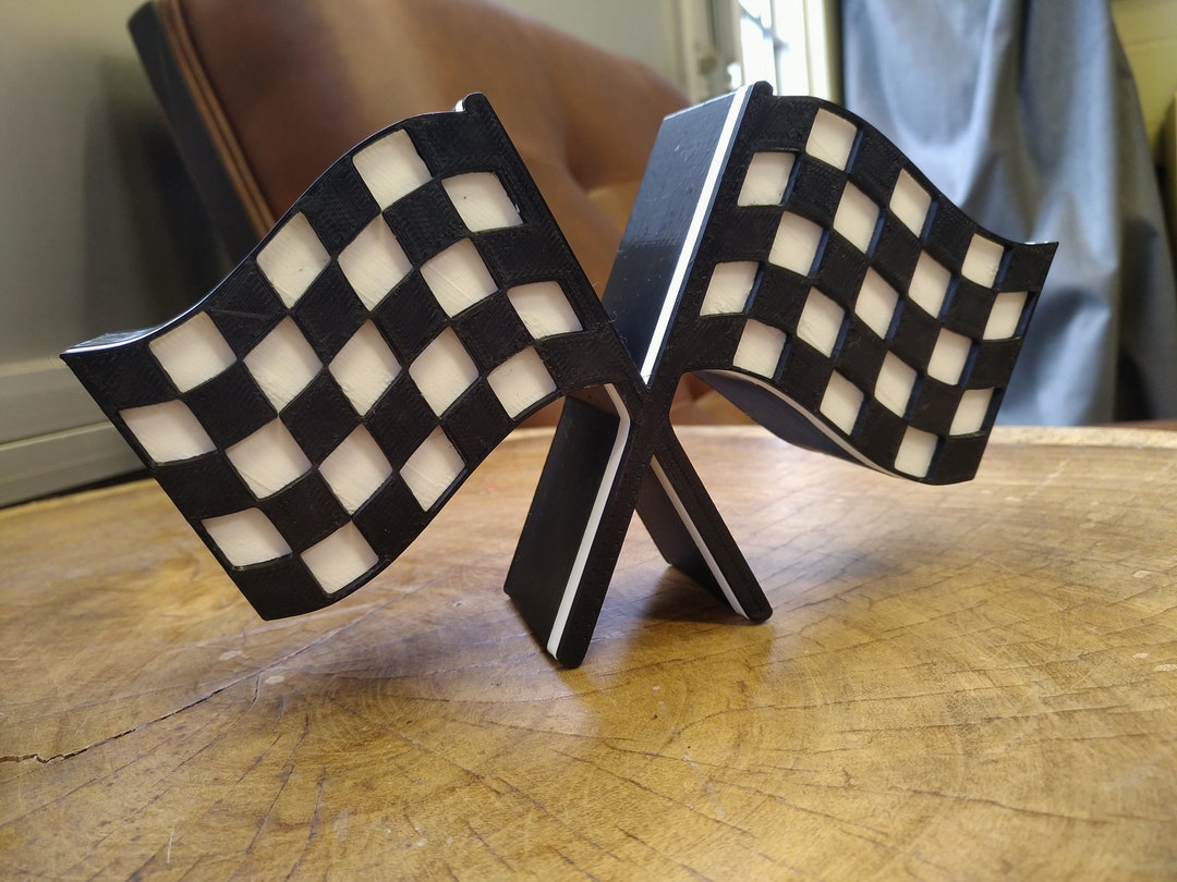 Checkered Flag Ring Box - Etsy