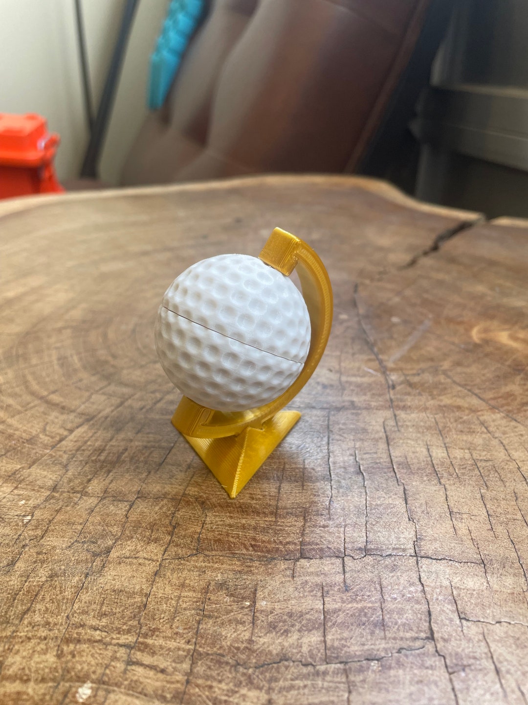 Golf Ball Proposal Engagement Ring Box - Etsy