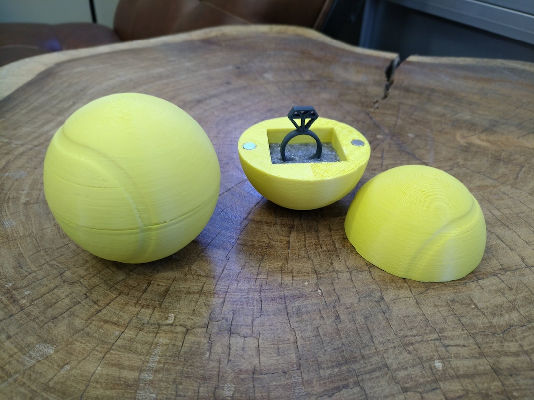 Tennis Ball Ring Box - Etsy