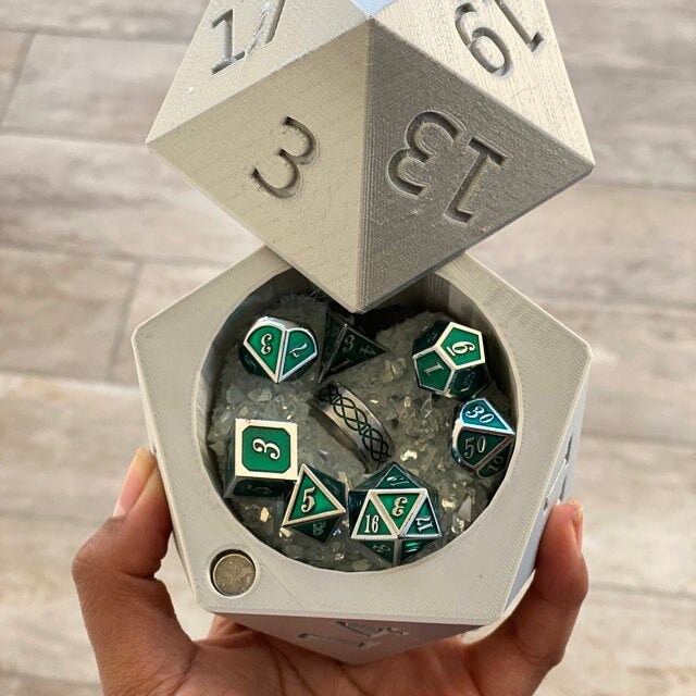 D20 Ring Box ALL 20s 3D Printed Wedding Ring Box | Etsy