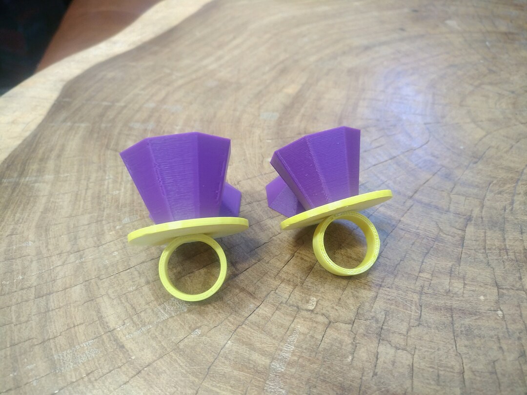 XL Ring Pop Box 3D Printed Proposal Wedding Ring Box or Ring Bearer Box ...