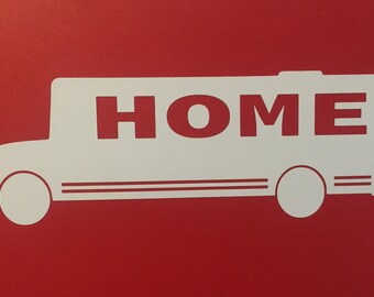 School Bus Window Decal | Etsy