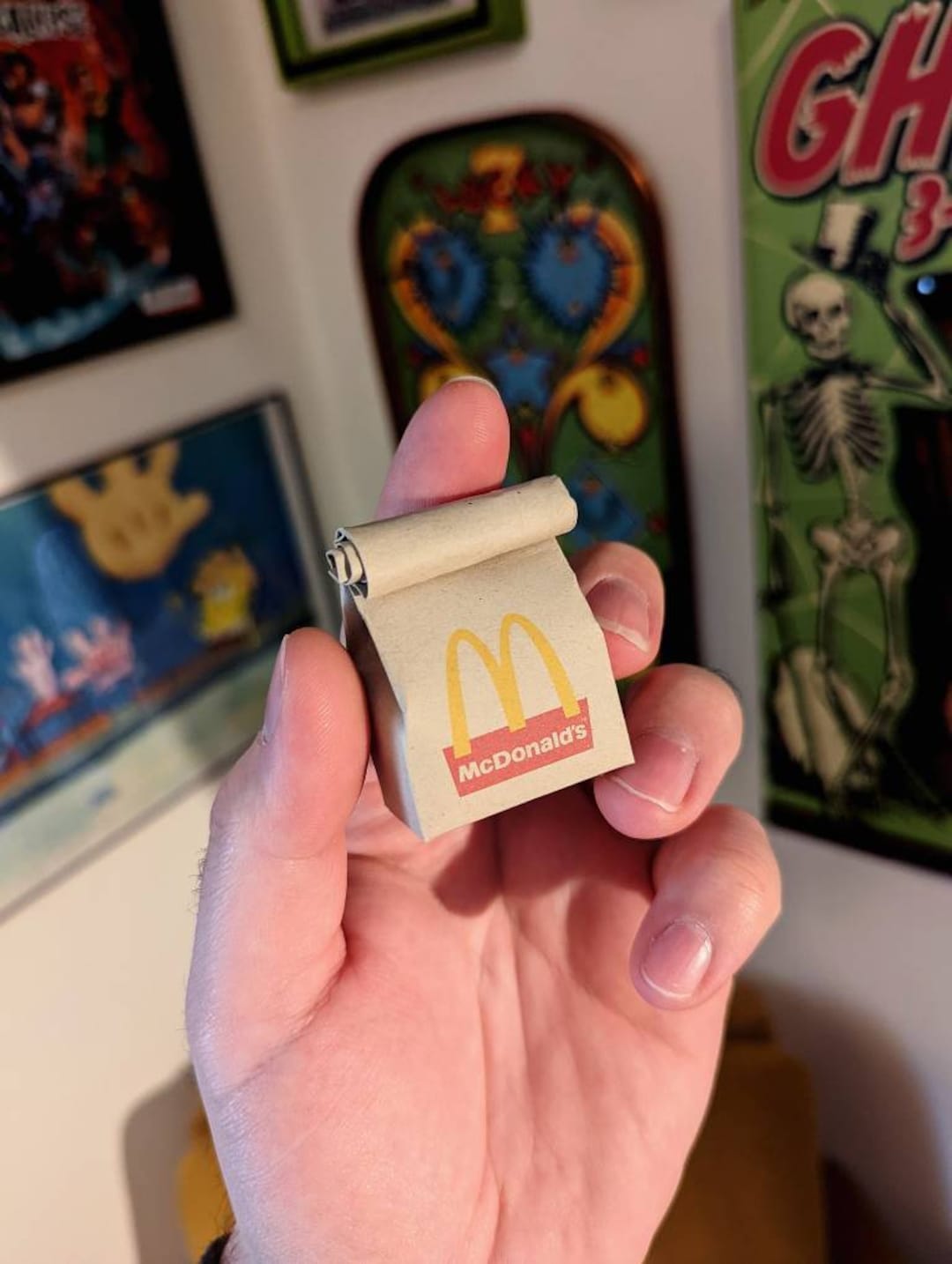 MCDONALD'S Miniature Bag (keychain + MAGNET + Ornament Options) - Etsy