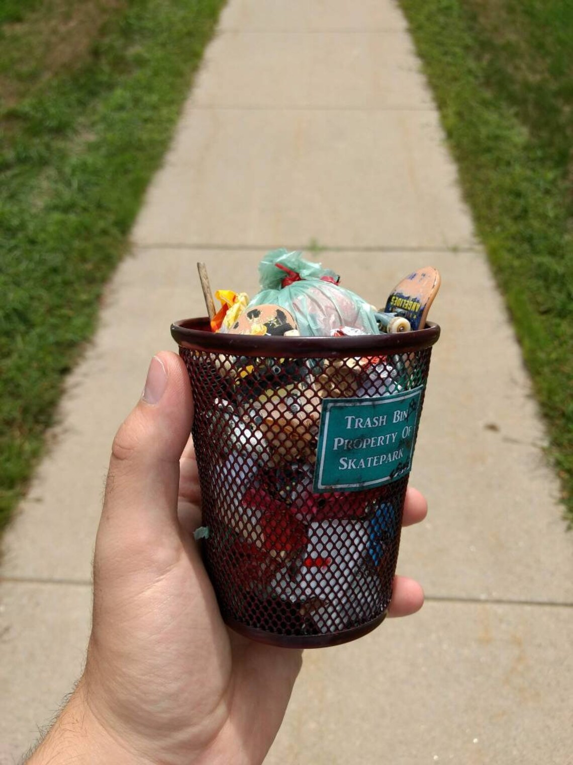 RANDOM Decorative Miniature TRASH CAN | Etsy