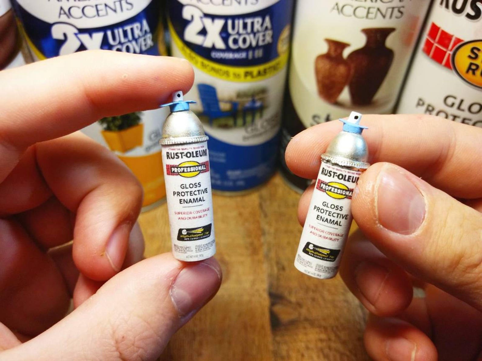 Miniature SPRAY PAINT Cans | Etsy