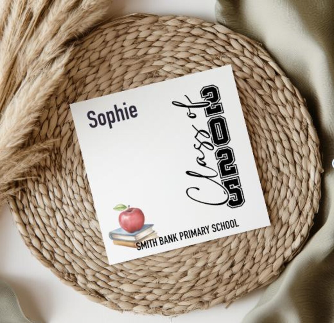 School Leavers Card, Class of 2025 Leaving School Greeting Card ...