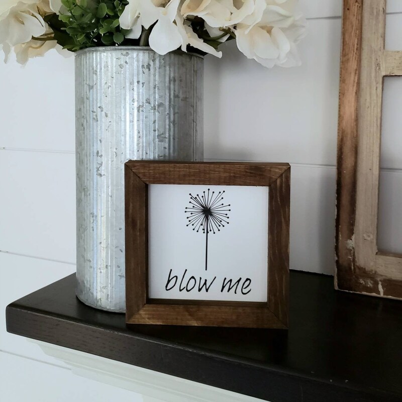 Dandelion Sign - Etsy