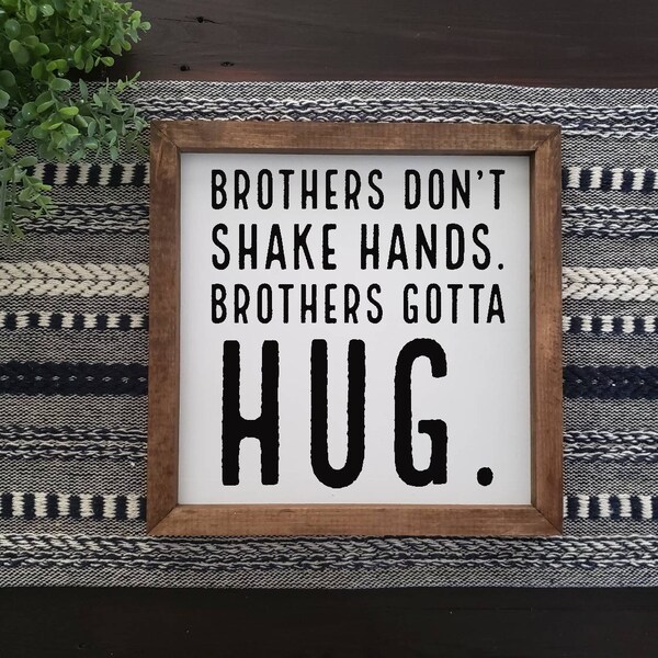 Brothers Sign - Etsy