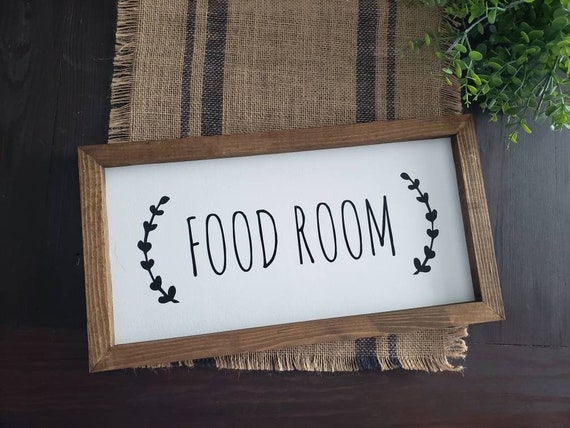 Food Room Pantry Sign Wood Sign Quotes Wall Hanging - Etsy