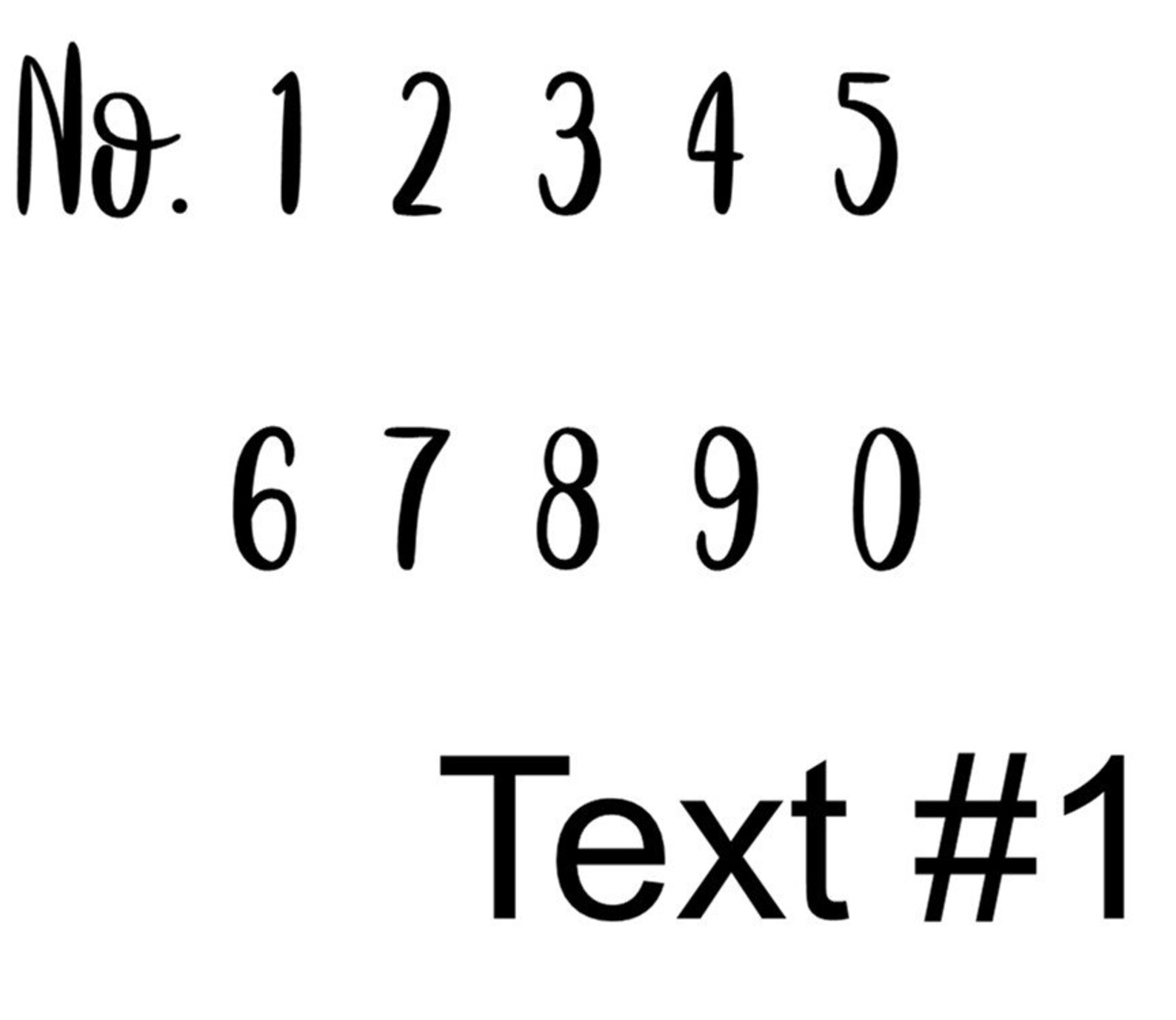 Door Number | Vinyl Decal | Farmhouse Door | Door Decor | Vinyl Sticker ...