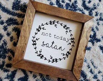 Not Today Sign | Etsy