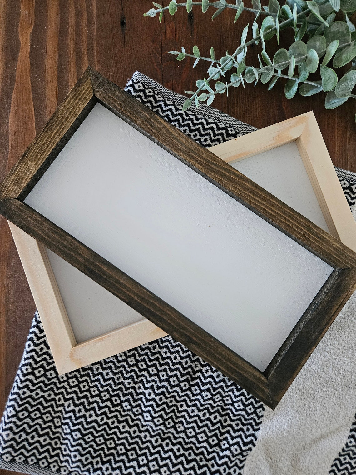 Two Words One Finger | Living Room Sign | Wall Hanging | Farmhouse ...