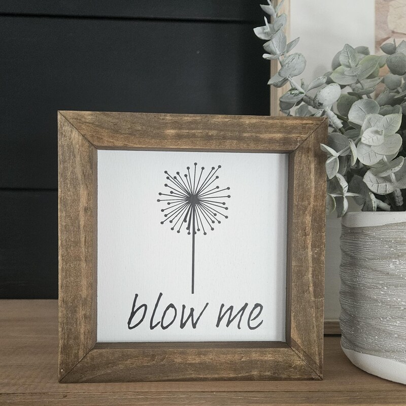 Dandelion Sign - Etsy