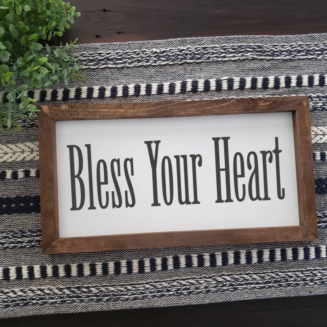 Bless Your Heart Sign | Southern Saying Farmhouse Wall Decor - Etsy