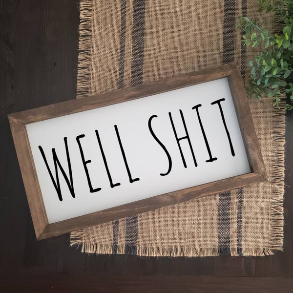 Well Shit - Etsy