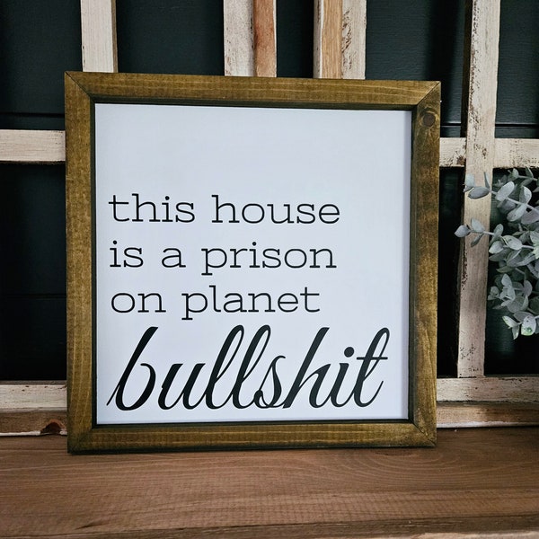 Funny House Signs - Etsy