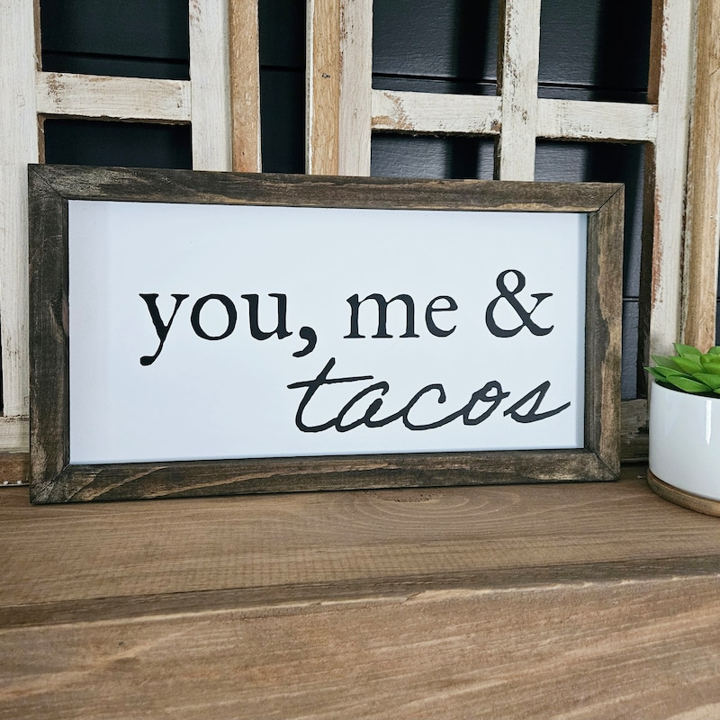 Taco Sign - Etsy