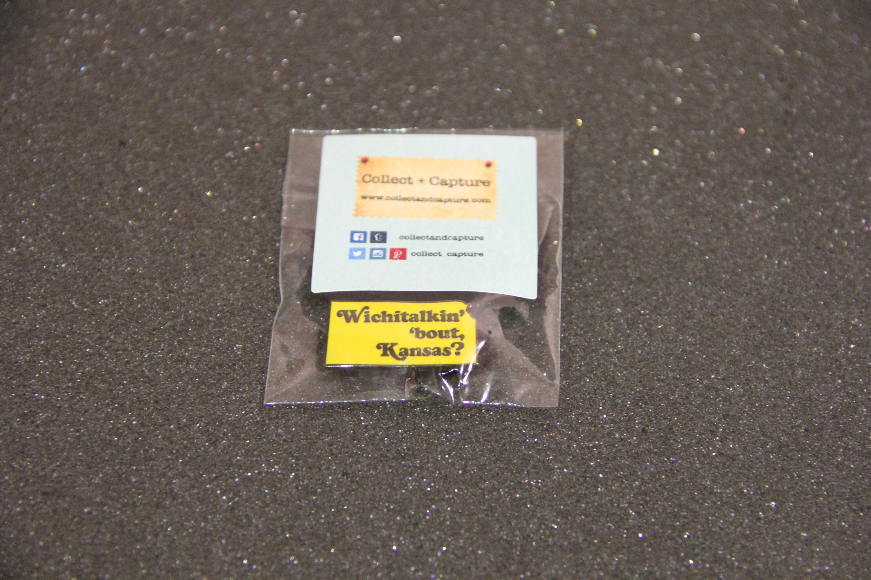 Wichitalkin' 'bout Kansas Lapel Pin - Etsy