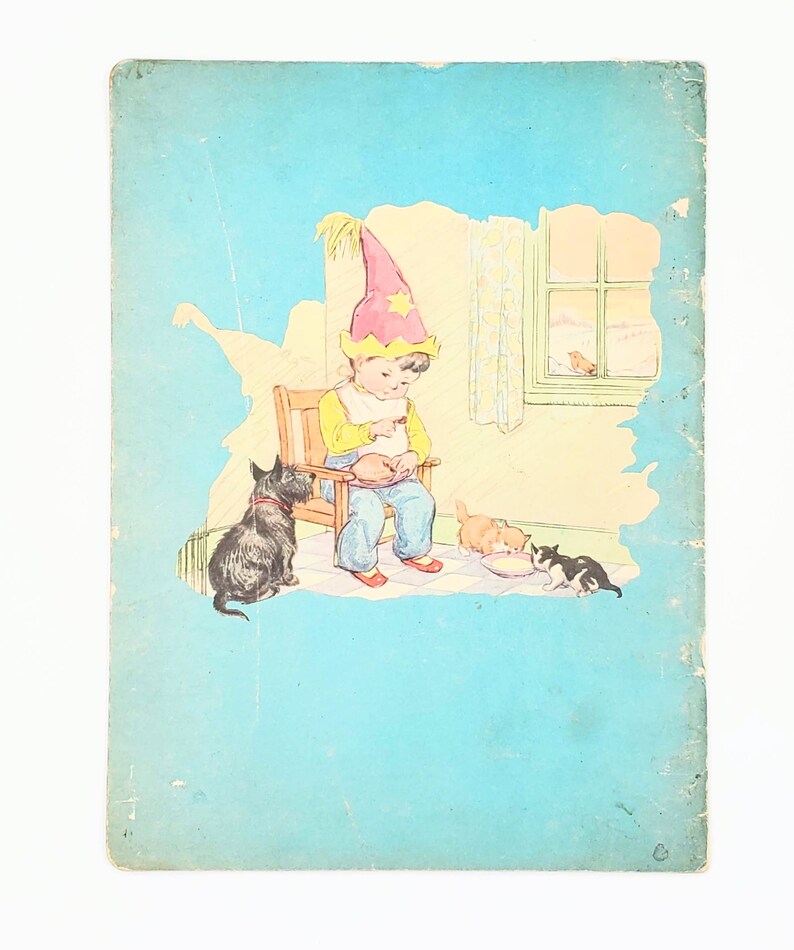Nursery Rhymes Picture Book Illustrated by Molly Brett 1961 - Etsy