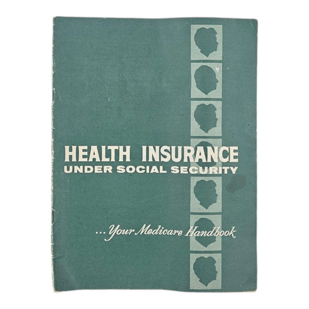 1966 Medicare Handbook: Health Insurance Under Social Security - Etsy