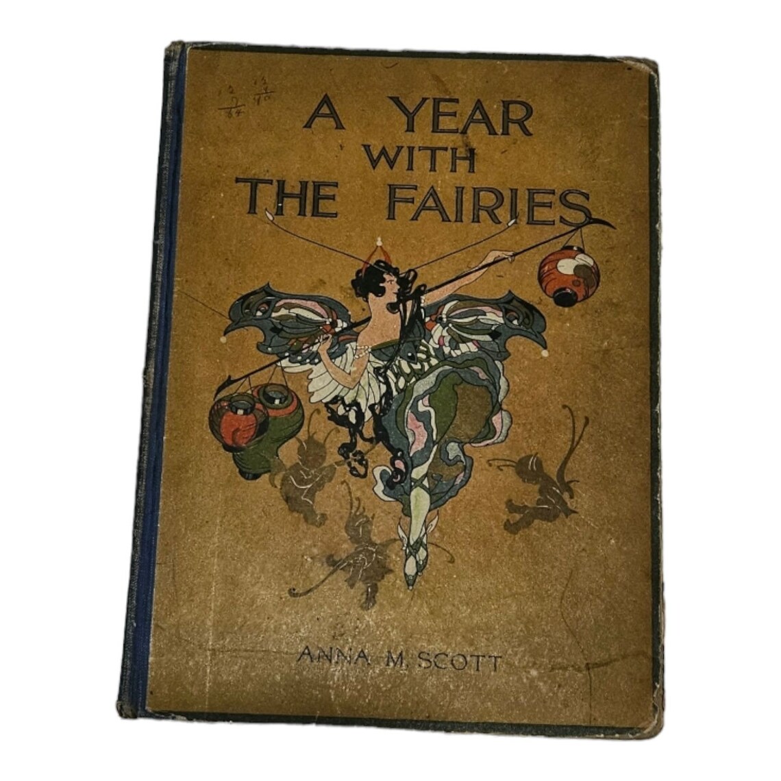 Rare 1914 "a Year With the Fairies" by Anna M. Scott - Vintage ...