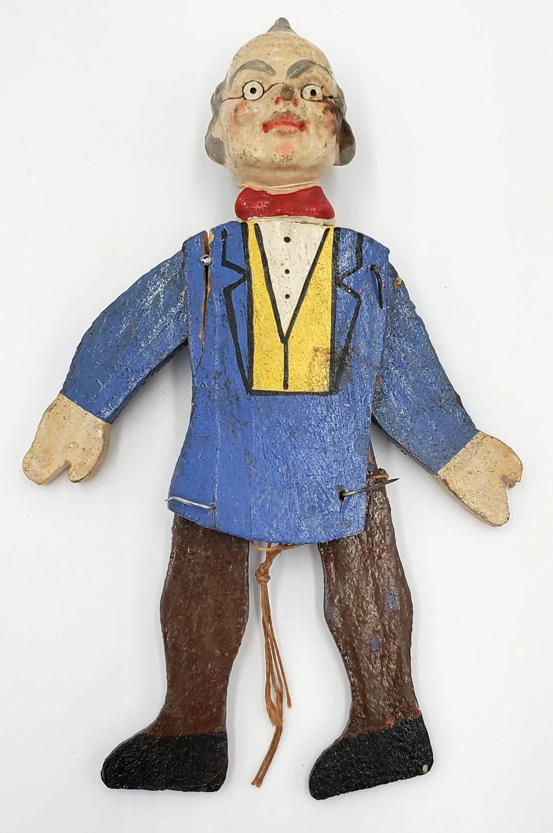 Wizard of Oz Folk Art String Puppet Toy - Etsy