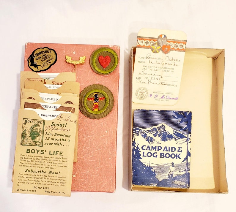 Lot of Vintage Boy Scouts of America Memorabilia - Etsy