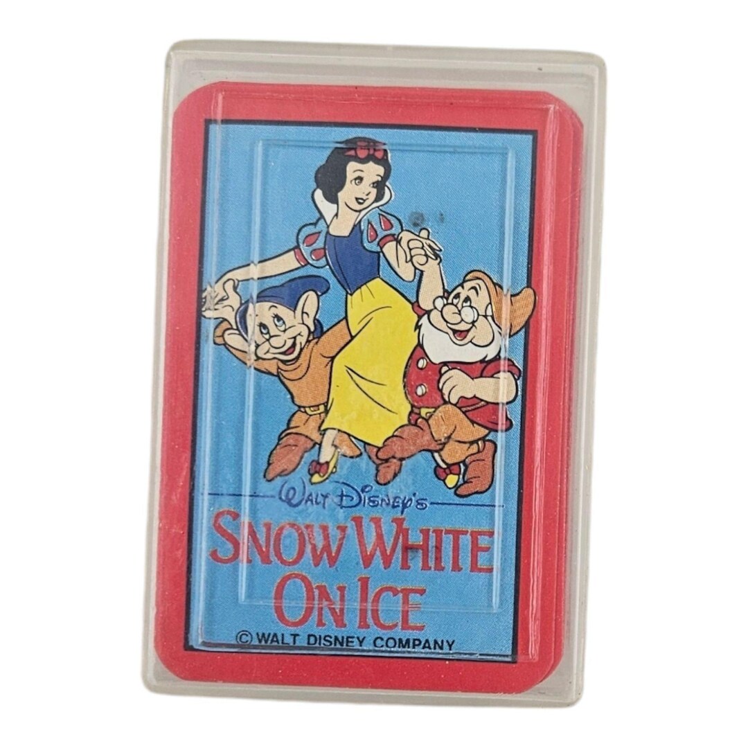 Collectable Disney’s Snow White in Ice 1986 Mini Playing Cards - Etsy